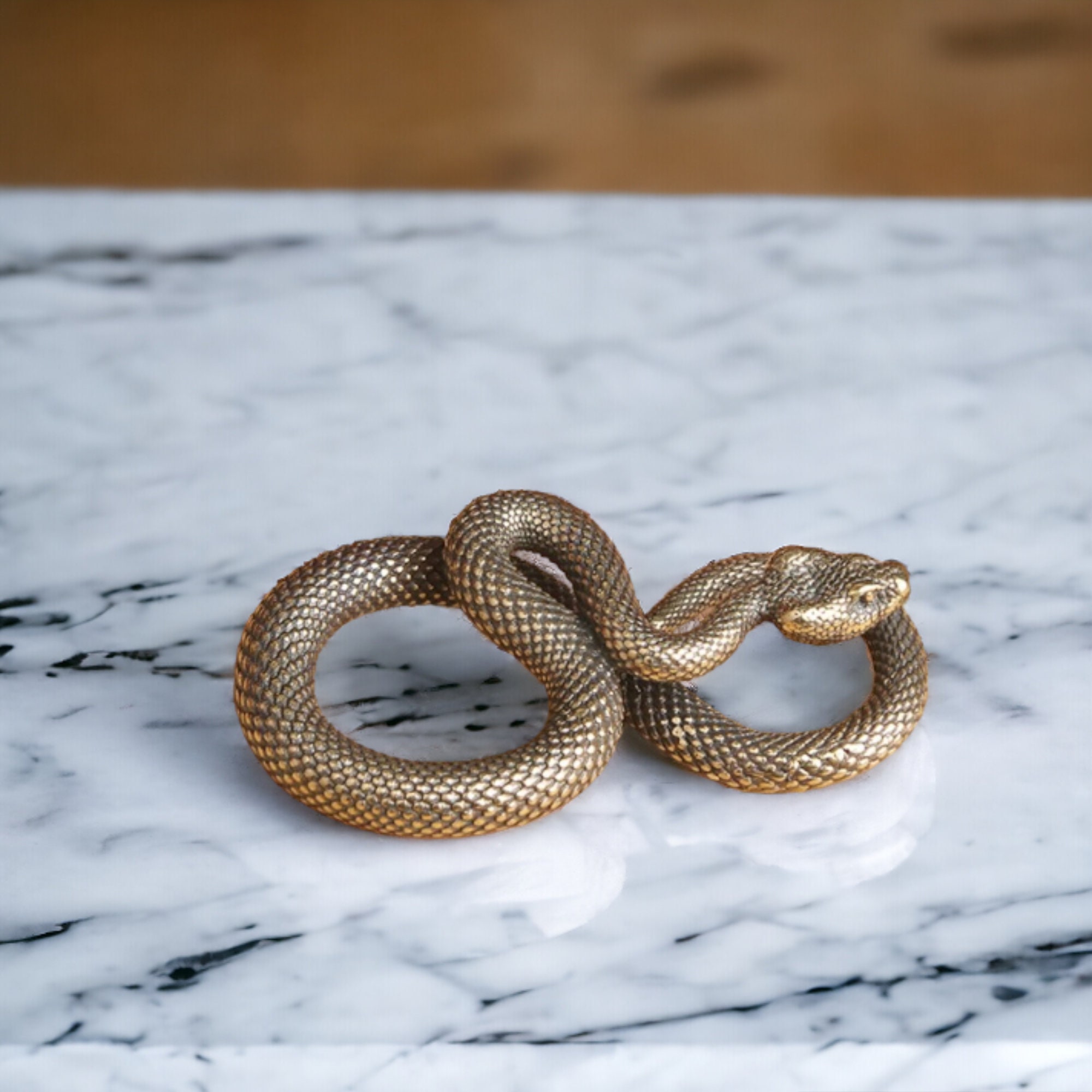Pure Snake Miniature Decor Garden, Home, and Table Decor Elegant ...