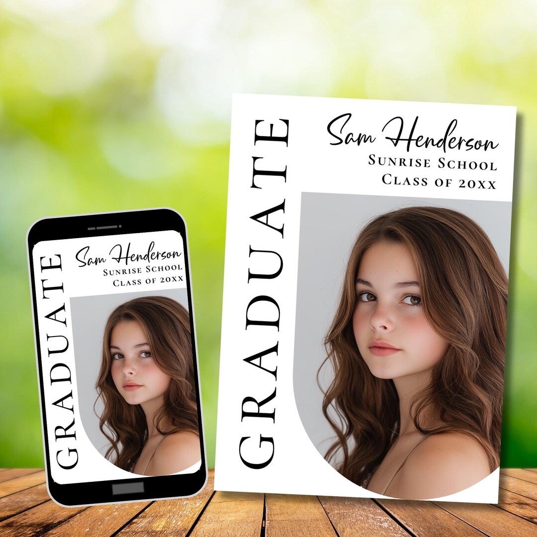 Arch Graduation Modern Arch Invite Graduation Photoshoot Canva Designs ...