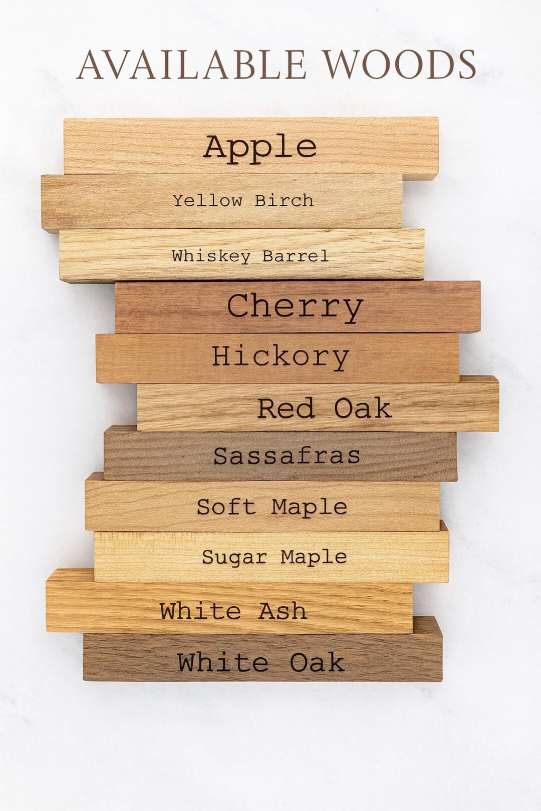 Toasted Wood Sticks Variety Pack: Spirit Aging, Beer Brewing, Bitters ...