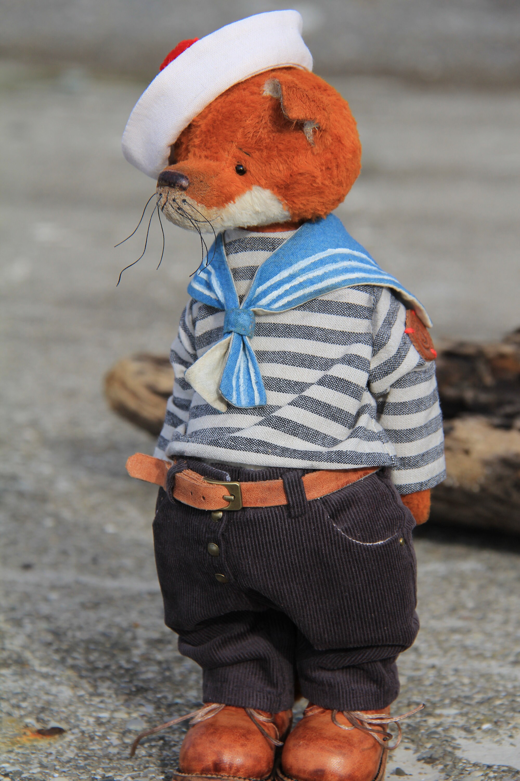 Fox Pattern With Clothes, Fox Sewing Pattern, Teddy Pattern, Stuffed ...