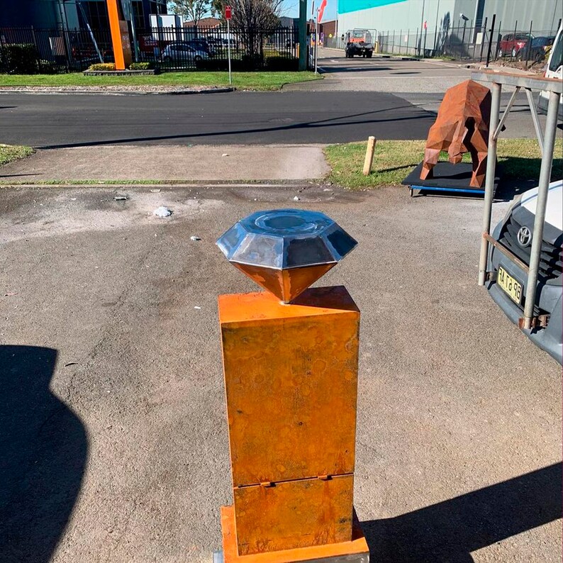 Welding Project Plans Templates Drawings Metal Diamond DXF PDF Low Poly ...