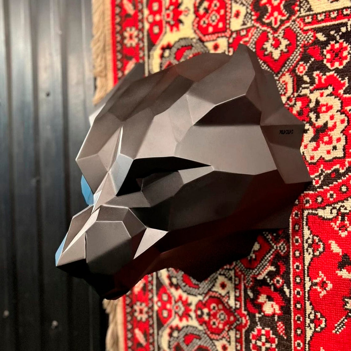 Welding Project Plans Templates Drawings Metal Wolf Head DXF PDF - Etsy
