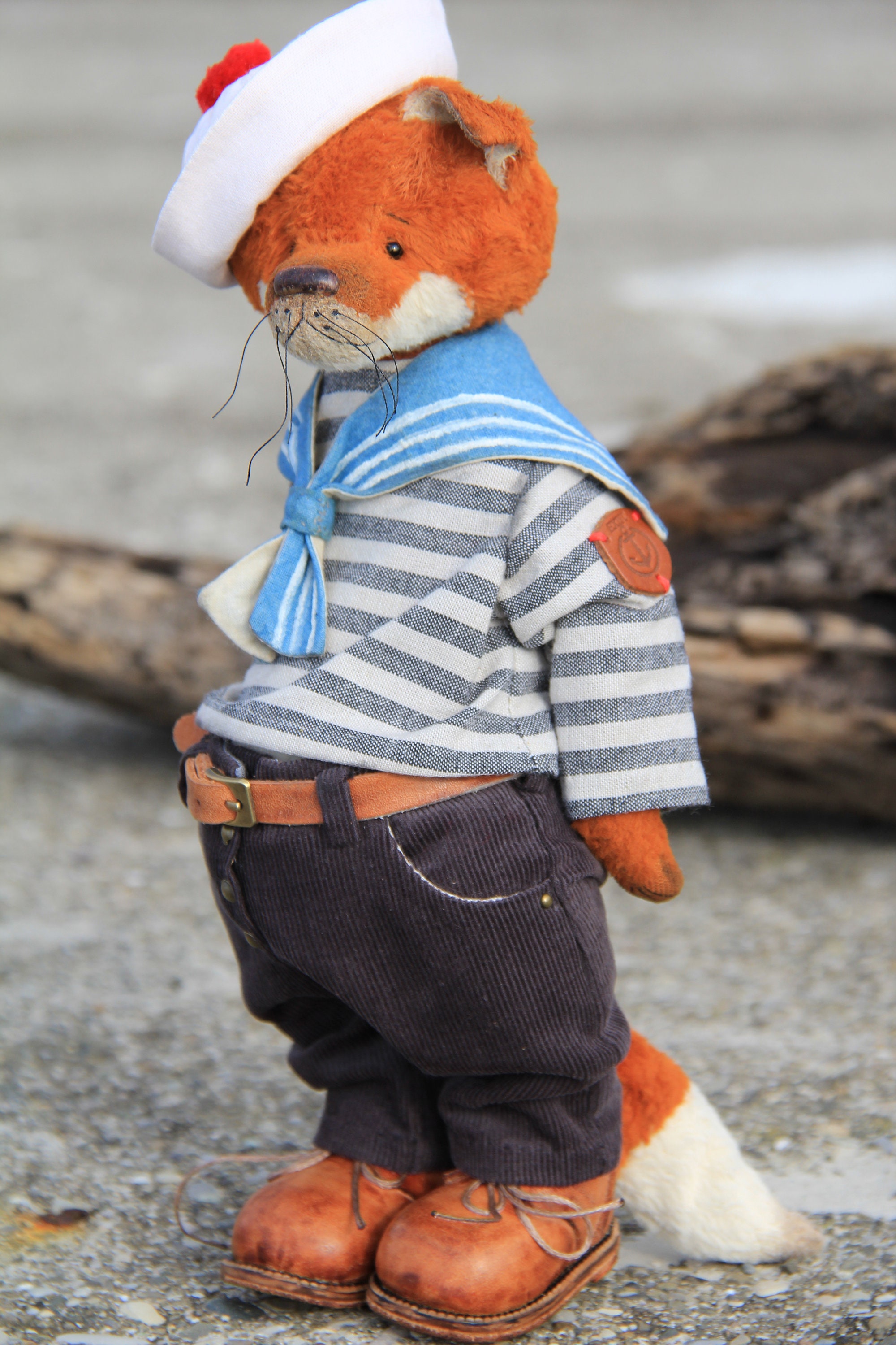 Fox Pattern With Clothes, Fox Sewing Pattern, Teddy Pattern, Stuffed ...