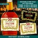 Instant Download Cognac Label, Editable PDF File Cognac Labels, Vintage ...