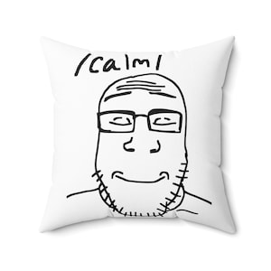 Chud Pillow | It's Over | Calm | We're Back - Etsy
