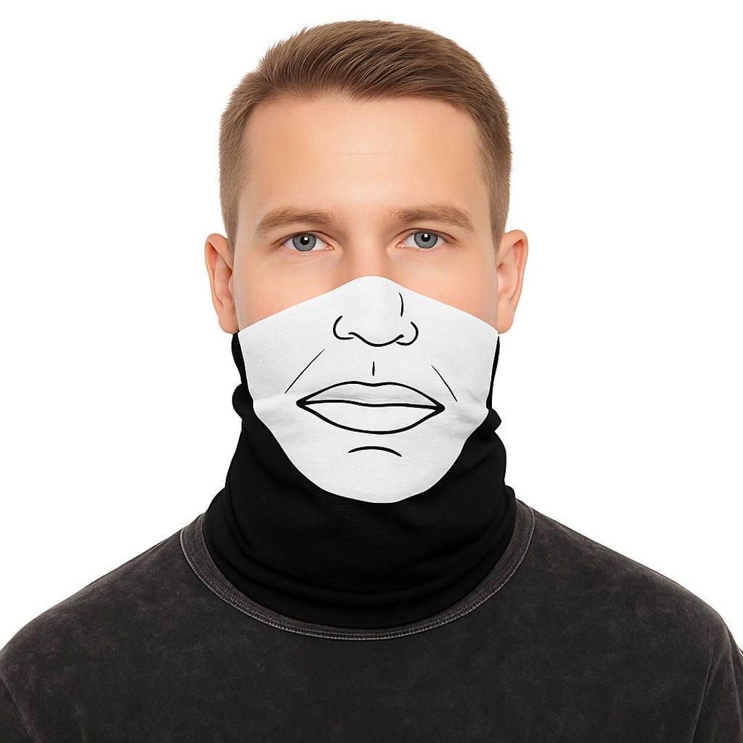 Chud Chudjak Neck Gaiter, Face Cover (made in USA) - Etsy