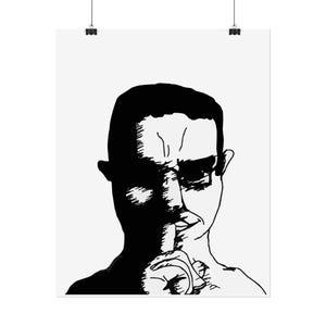 Chud Shhh Art Poster | Meme Chud - Etsy