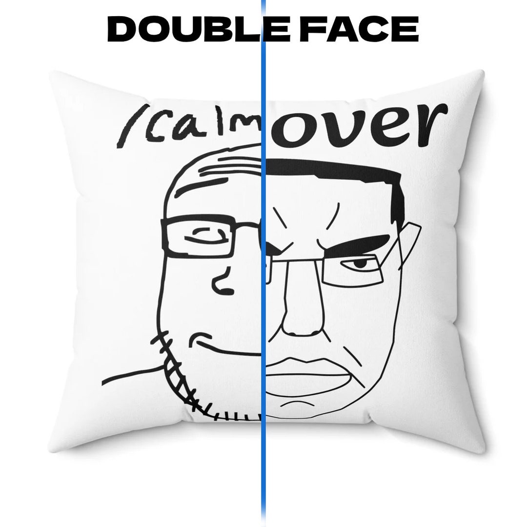 Chud Pillow Calm It's Over Chud Versatile Pillow for Feels - Etsy