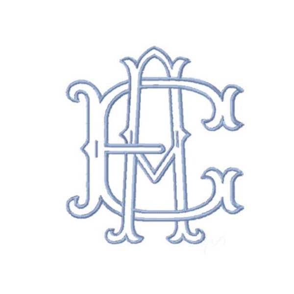 Two Letter Monogram - Etsy