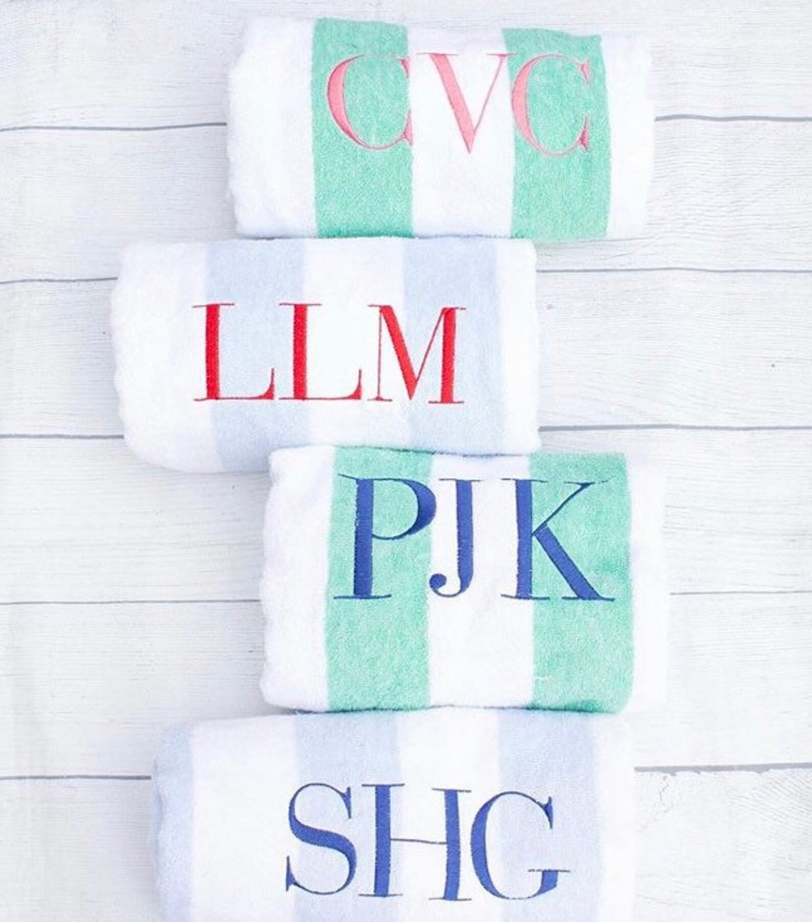 NEW 1 Ryan Classic Serif Type Boy Monogram Stacked - Etsy