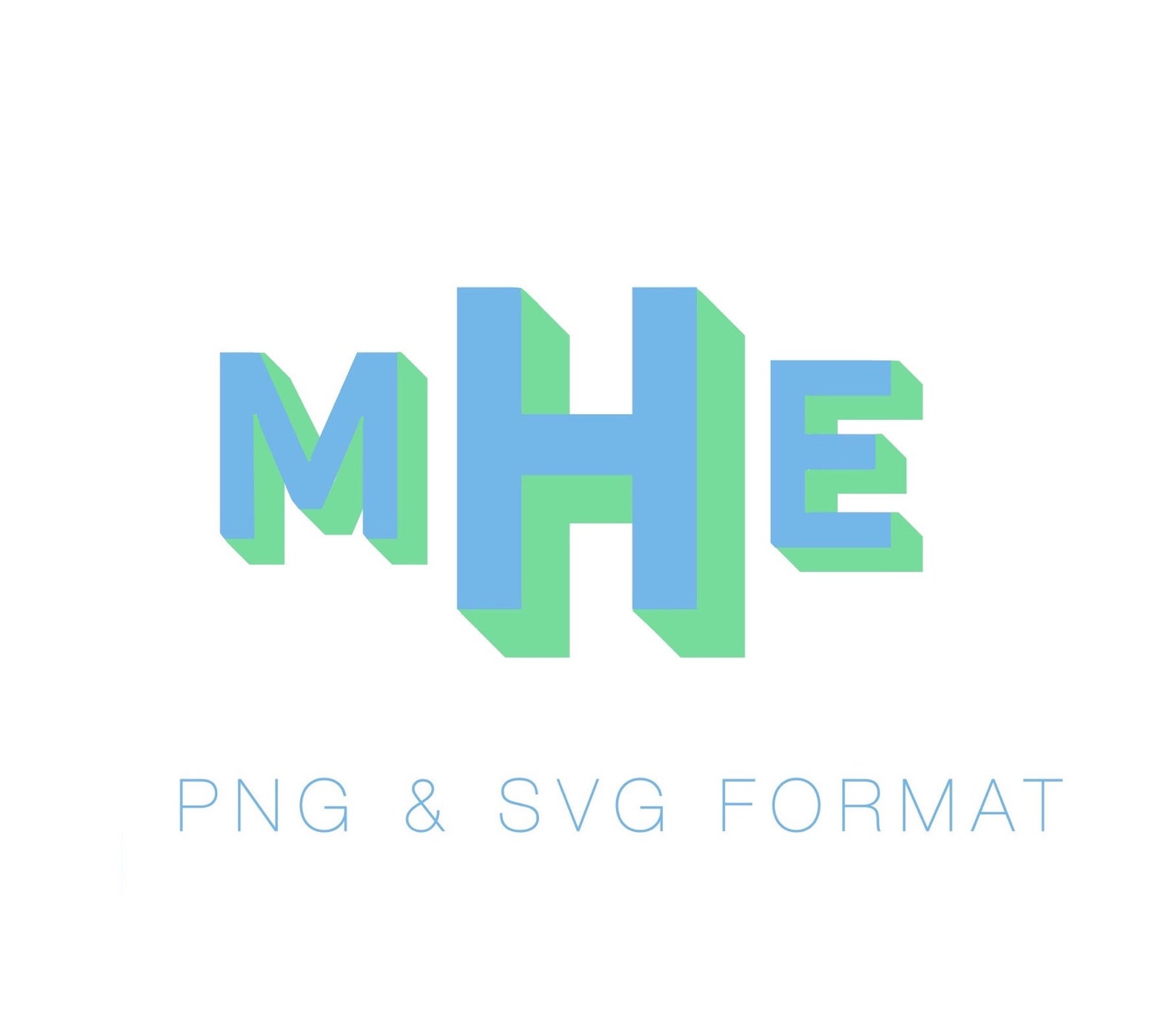 Block Shadow Monogram OTF SVG Vector Monogram Font for Cutting Machine ...