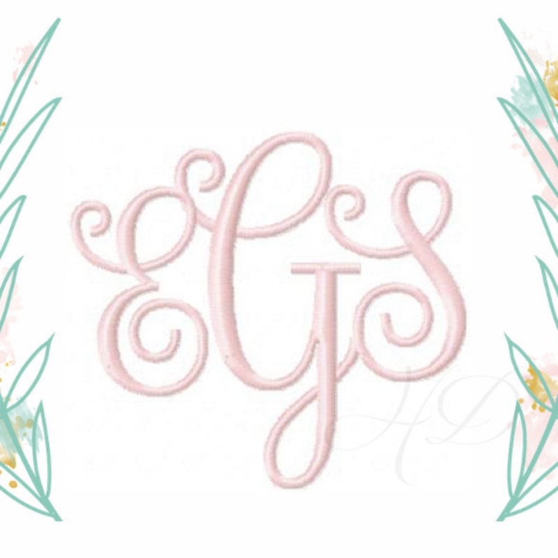 Scroll Monogram - Etsy