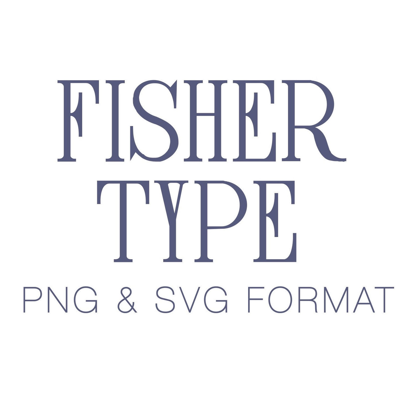 Fisher Type PDF PNG SVG Vector Monogram Font Clipart | Etsy