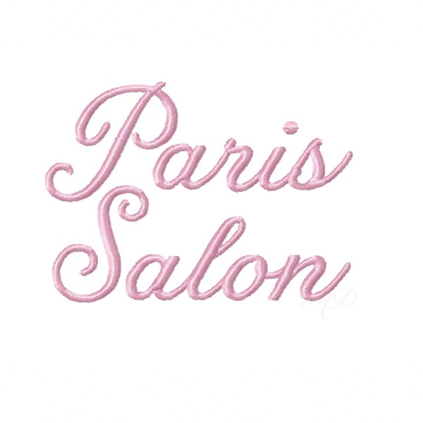 Paris Script - Etsy