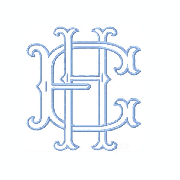 Letter H Monogram - Etsy