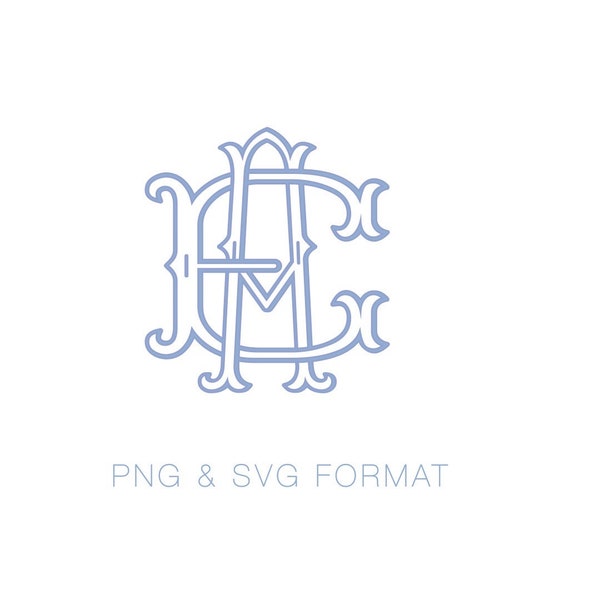 Fishtail Outline Clipart Font - Etsy