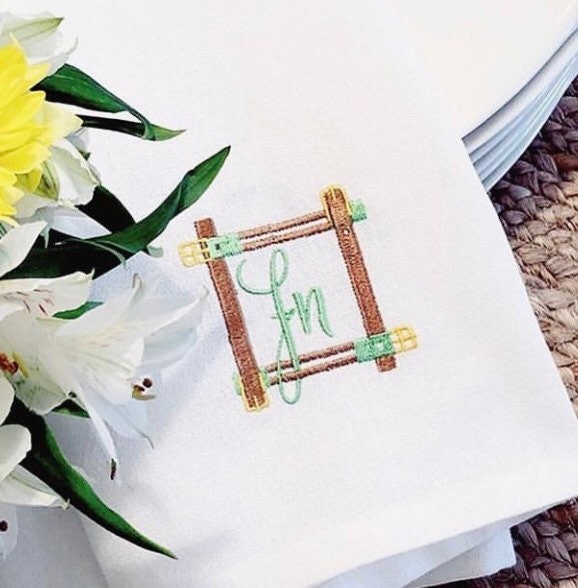 Equestrian Chic Belt Buckle Monogram Embroidery Design Instant - Etsy