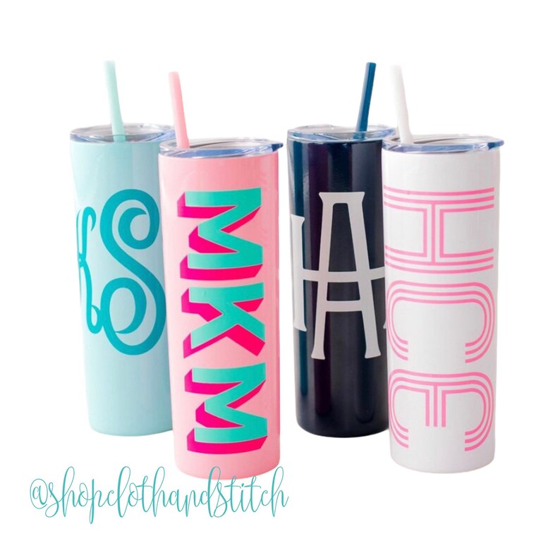 Ryan Deco SVG PNG Vector Retro Rainbow Monogram Font for - Etsy