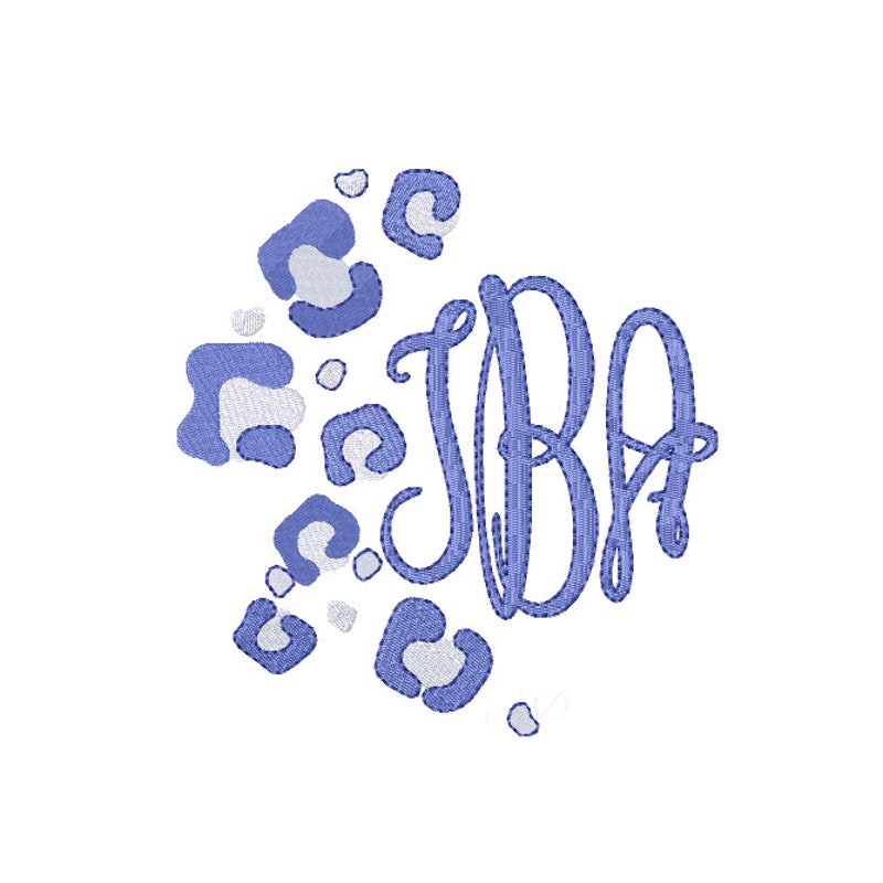 Leopard Embroidery Designs - Etsy