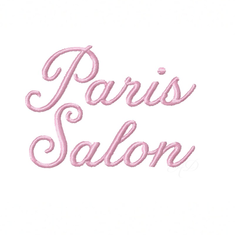 Paris Script - Etsy