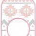 Aztec Mason Jar Applique Design Circle Embroidery Design Font Machine ...