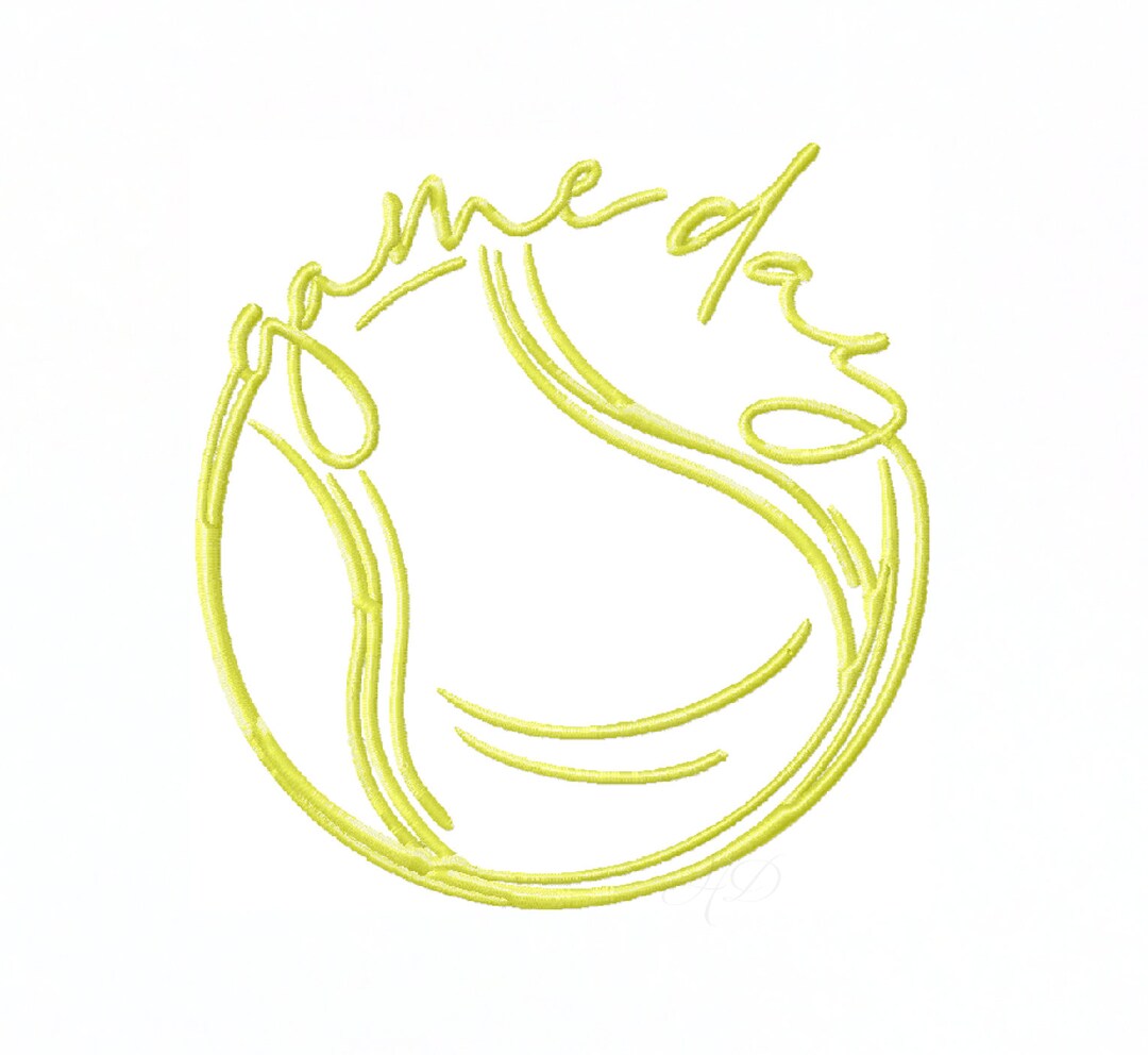 Tennis Game Day Embroidery Design Machine Embroidery Font Lighthouse ...