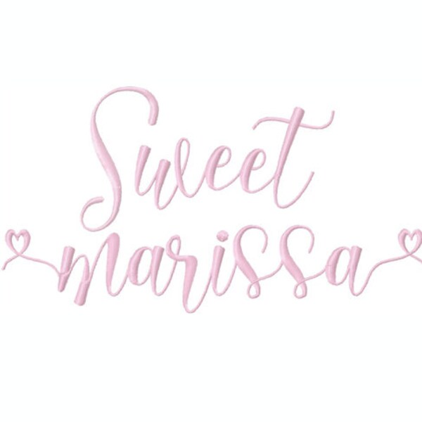 Sweet Marissa Font - Etsy