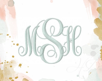SPLIT Applique' Font MONOGRAM Embroidery Font Design Split - Etsy