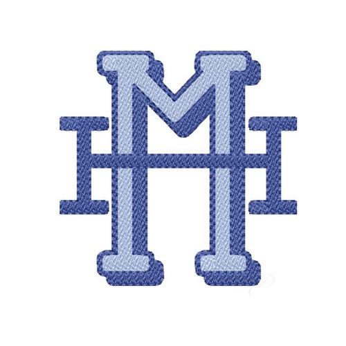 Heirloom Monogram Embroidery Font Set Instant Download | Etsy