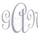 6 Inch Traditional Embroidery Fill Monogram Embroidery Font Meredith ...
