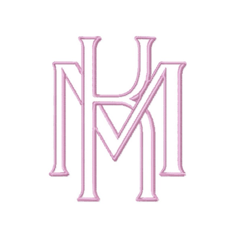 Two Letter Monogram - Etsy