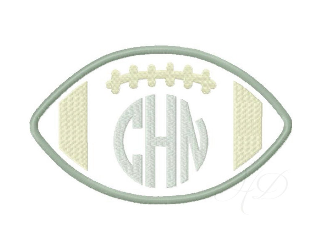 Football Applique Embroidery Design Boy Embroidery Fill Stitch ...