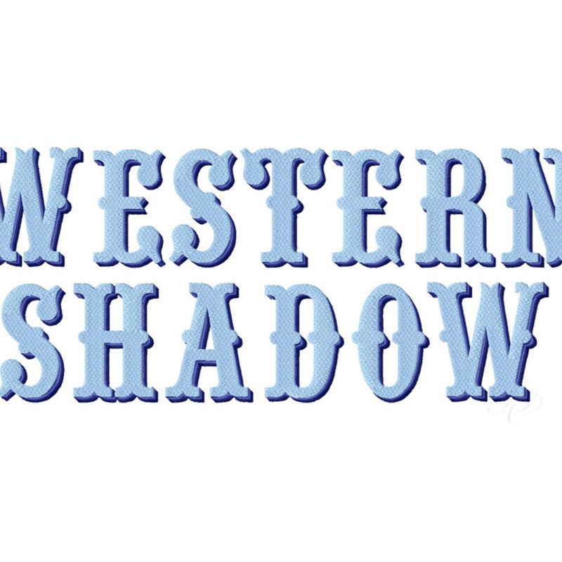 Western Letters - Etsy