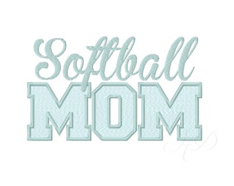 Softball Embroidery Font - Etsy