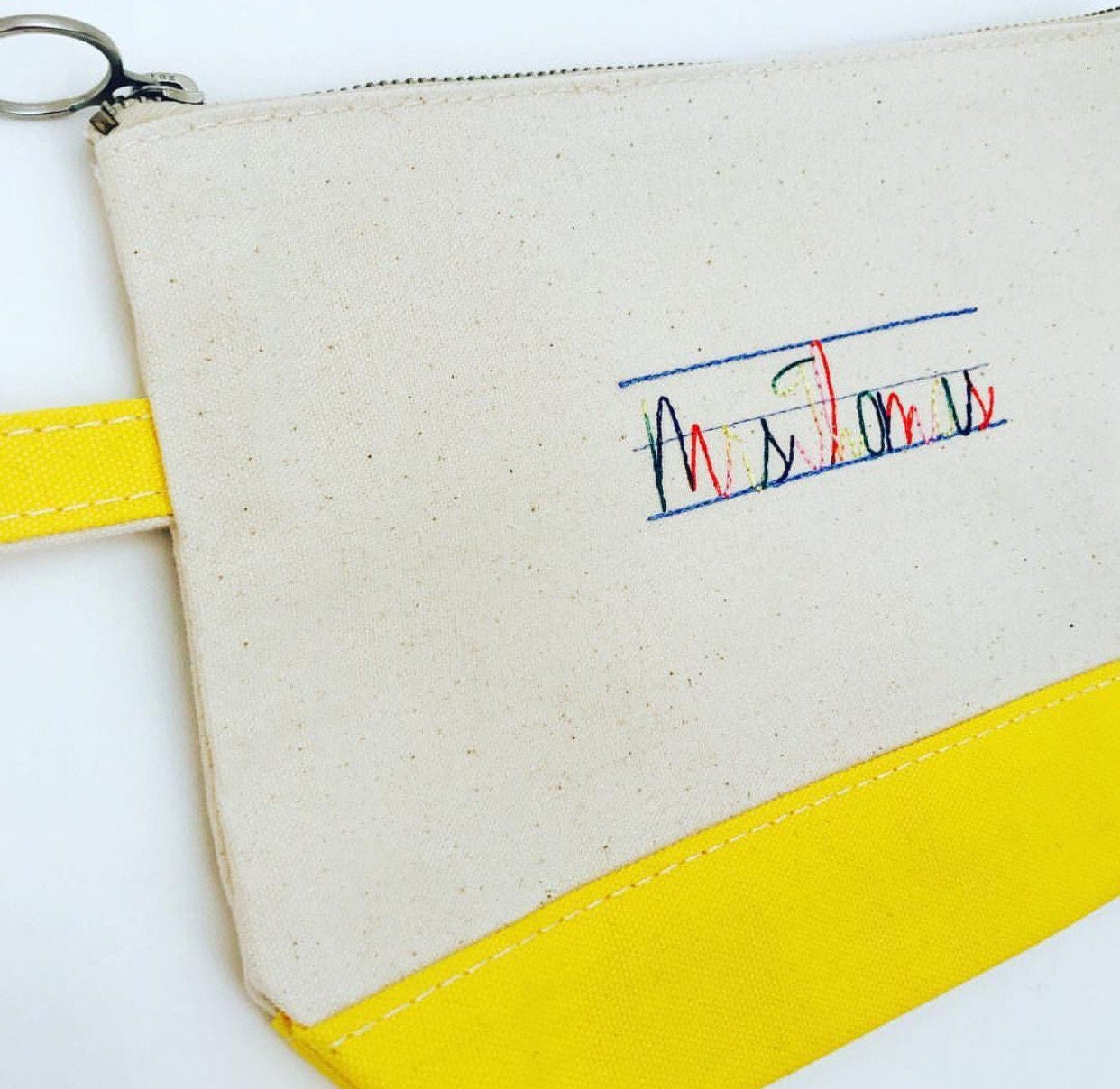 3.5 Gracie Handstitch Script Machine Embroidery Font | Etsy