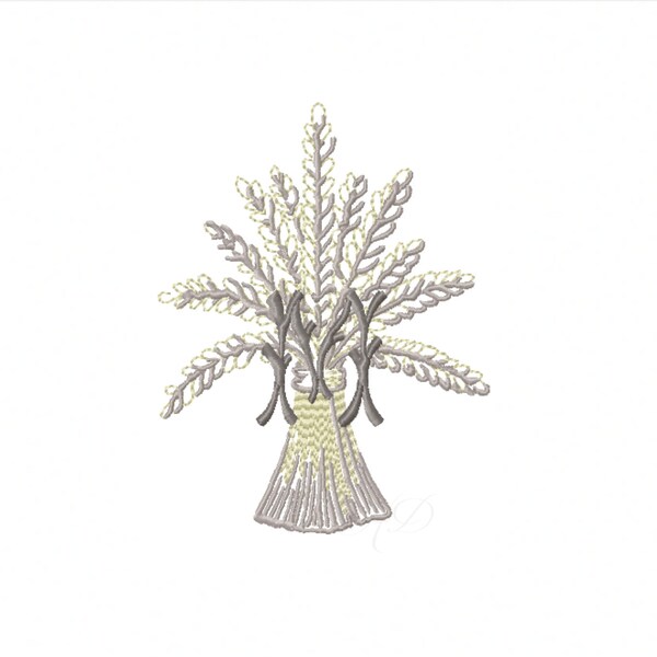 Wheat Embroidery - Etsy