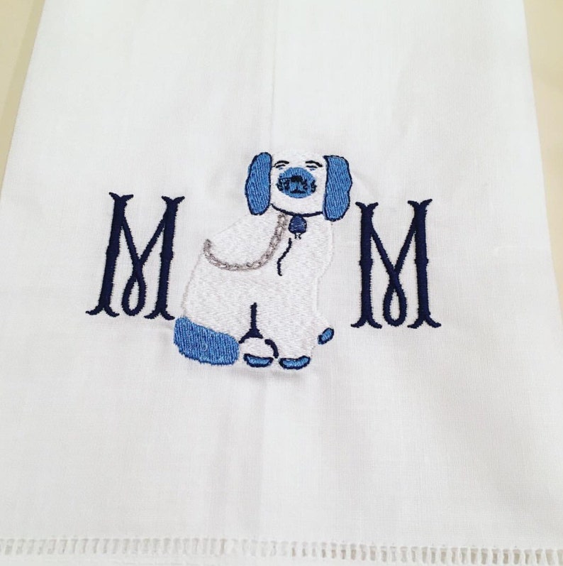 Staffordshire Dog Embroidery Design Instant Download Font 4x4 - Etsy