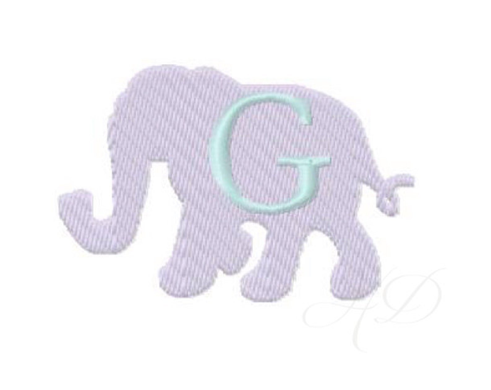 Preppy Elephant Embroidery Design Machine Embroidery .5 - Etsy
