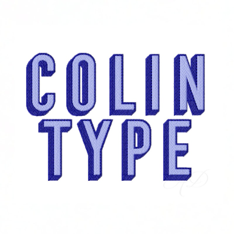 Embroidery Fonts - Etsy