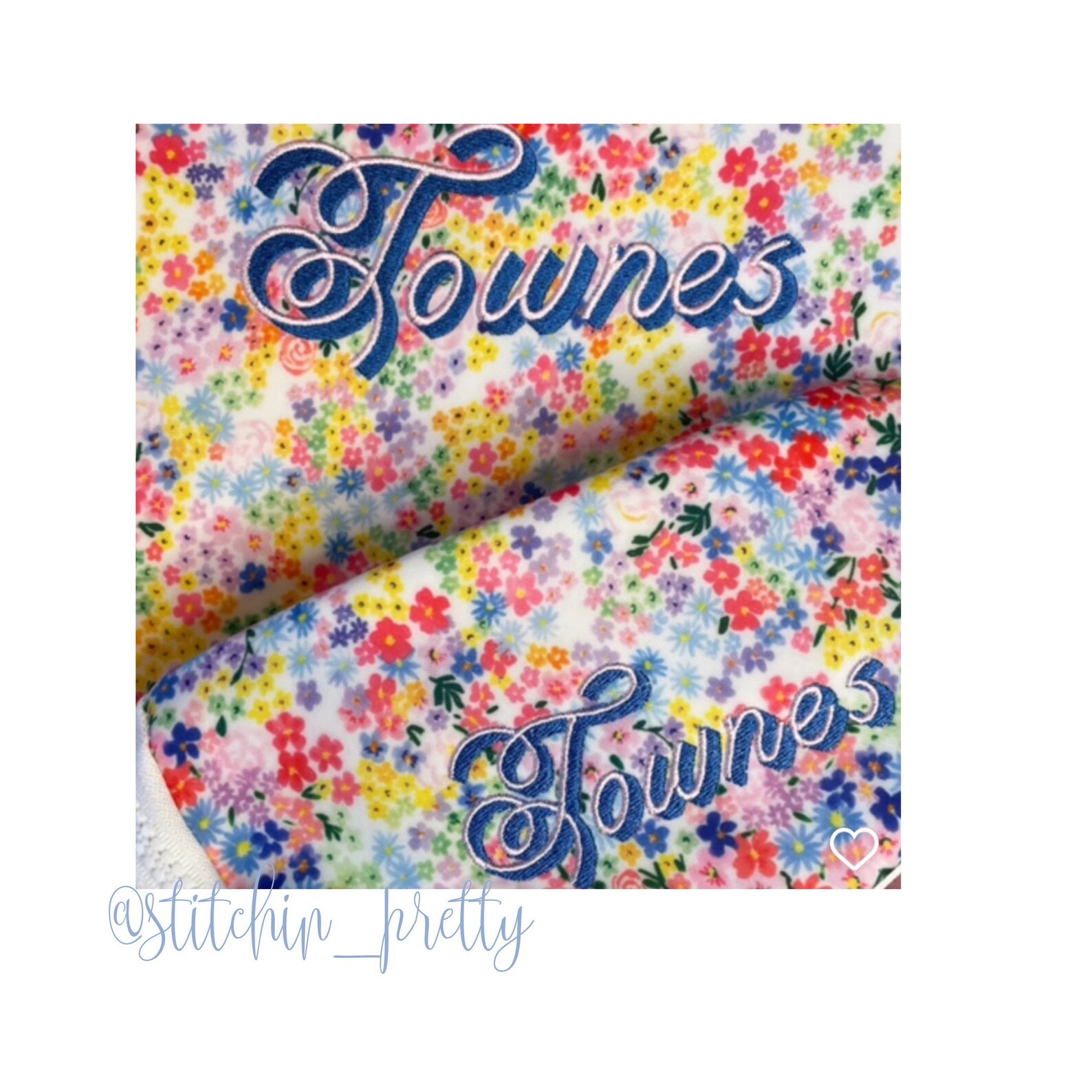 3 Inch Harper Shadow Script Two Tone Modern Type - Etsy