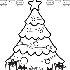 Children's Christmas Colouring Pages Printable - Etsy