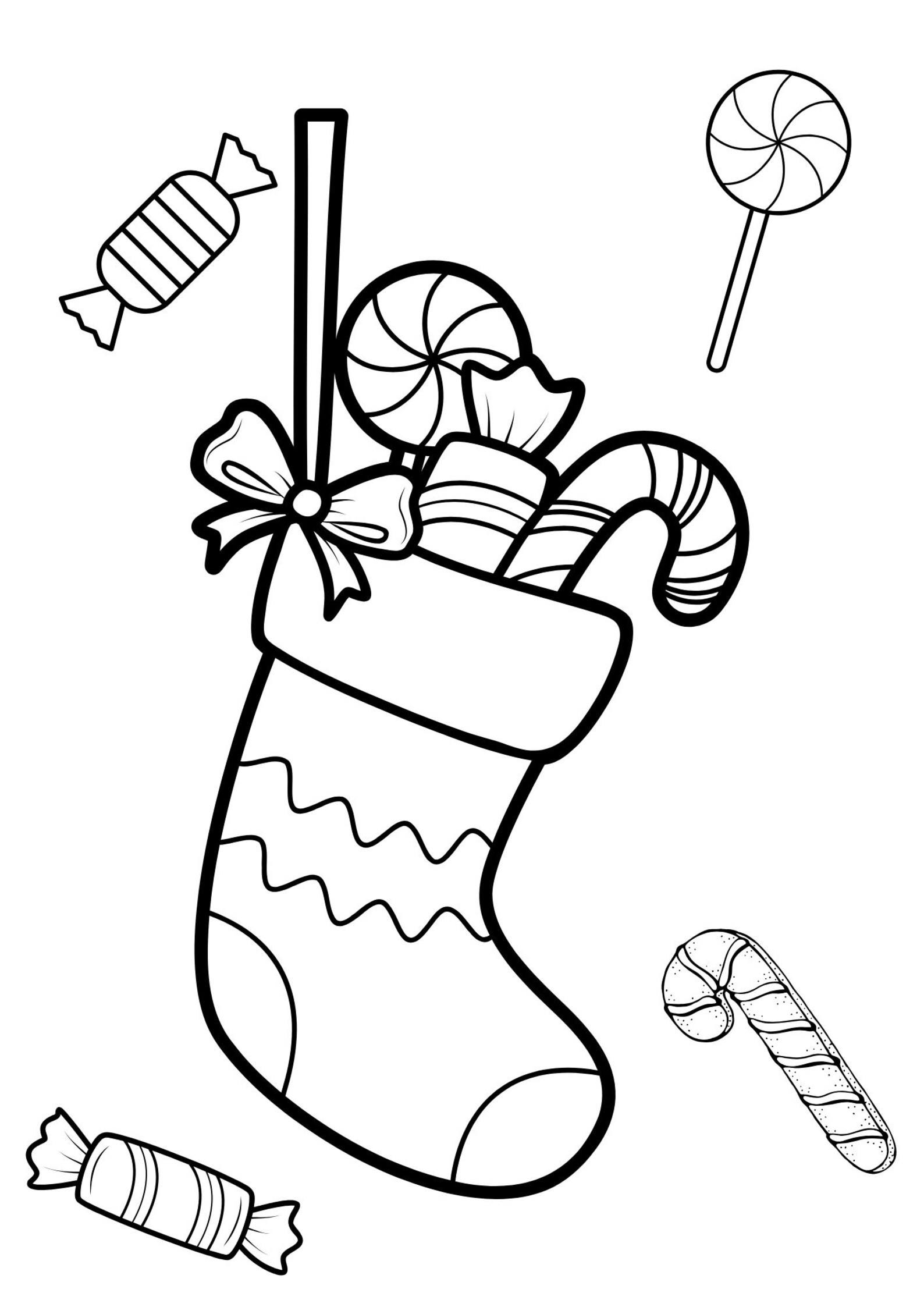 Children's Christmas Colouring Pages Printable - Etsy