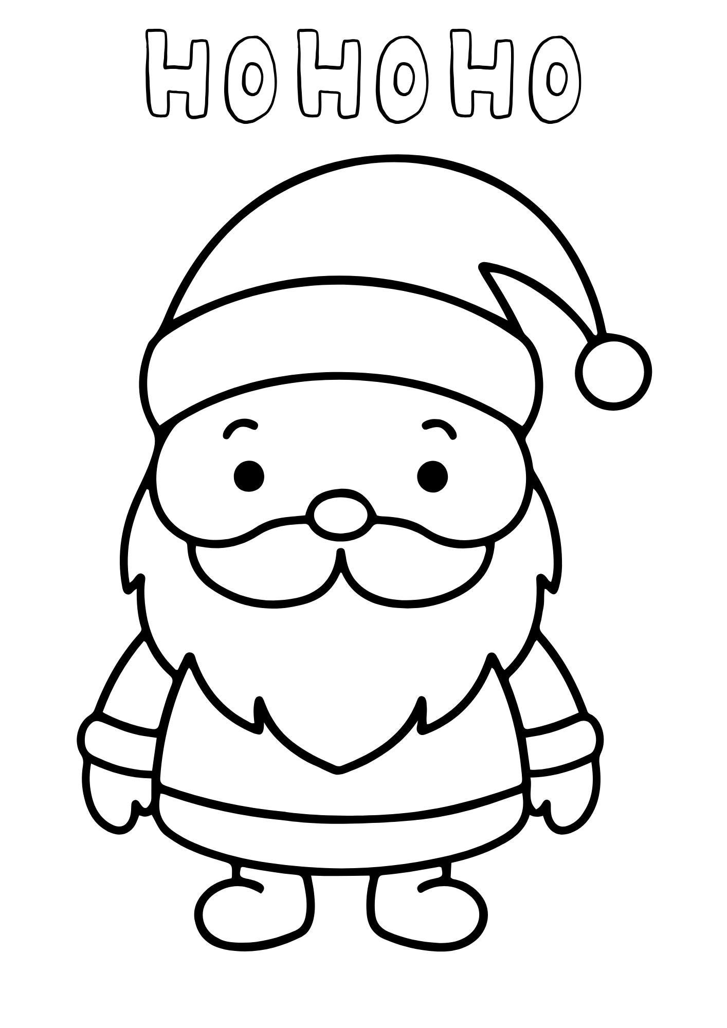 Children's Christmas Colouring Pages Printable - Etsy