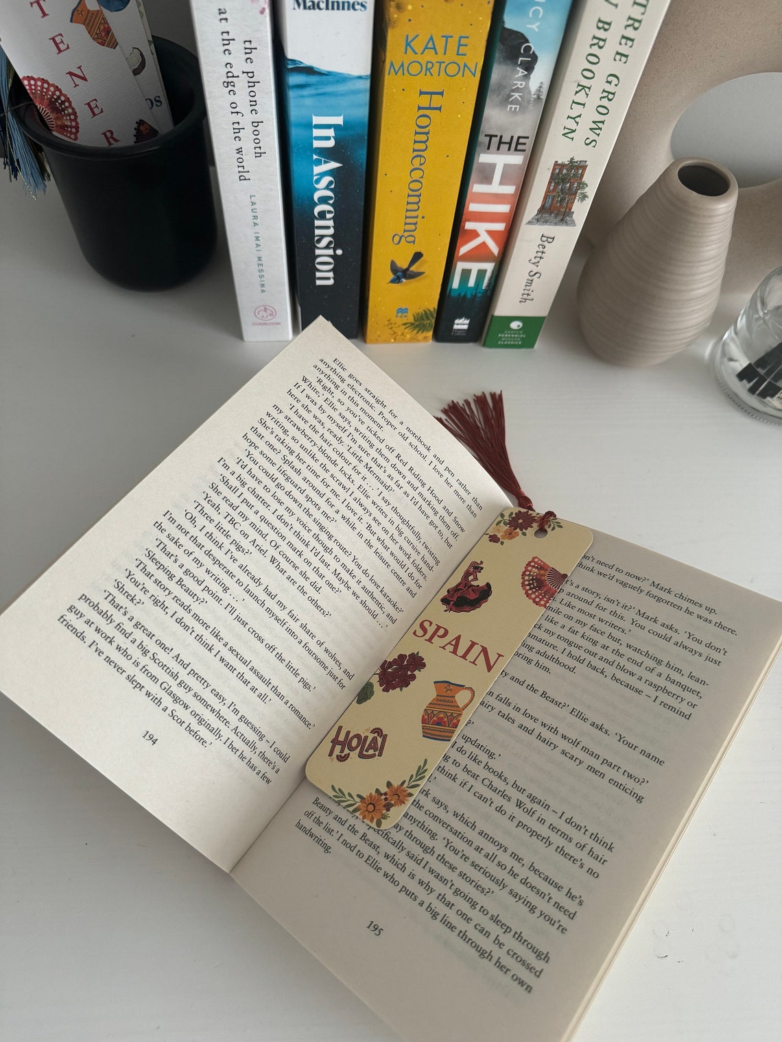 Spain Bookmark - Etsy