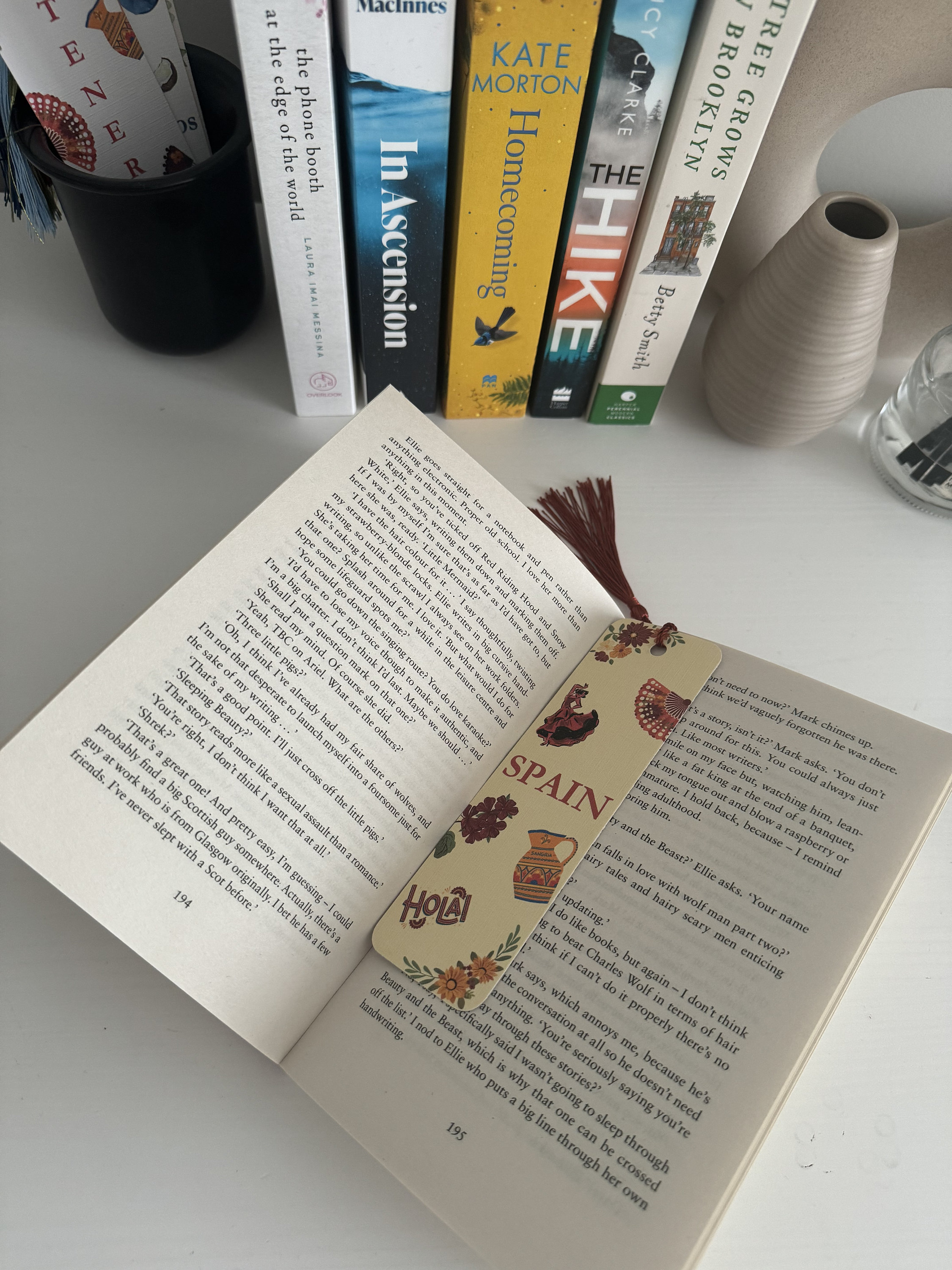 Spain Bookmark - Etsy