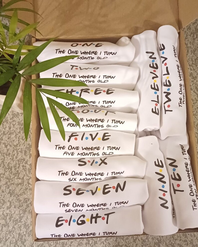 Friends Milestone Png and Svg Files for Cutting - Etsy