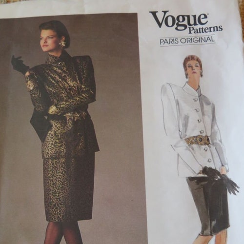 Designer Yves Saint Laurent Vintage Sewing Pattern for Dress - Etsy