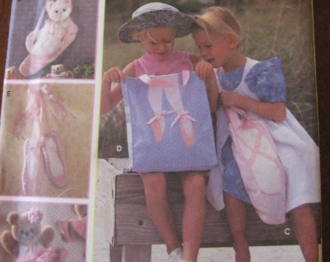 Simplicity 8905 Ballerina Ballet Bag Tote Wallhanging Pattern UNCUT - Etsy