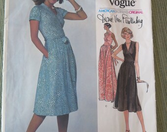 Dvf Wrap Dress Pattern - Etsy