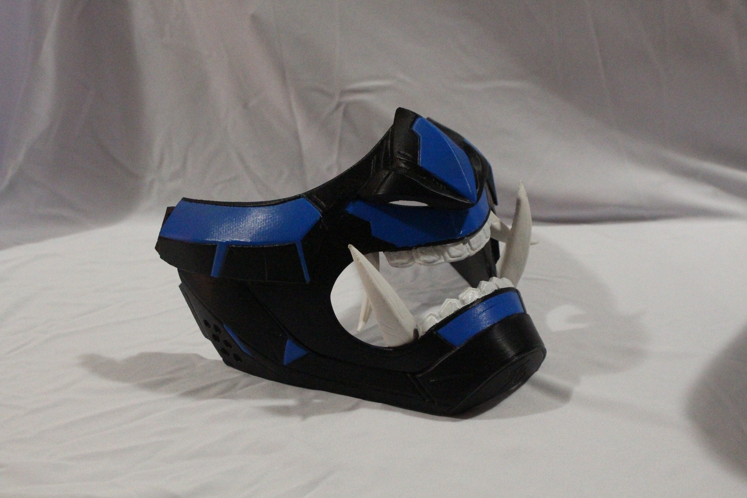 Oni Half Mask - 3D Printed - Etsy